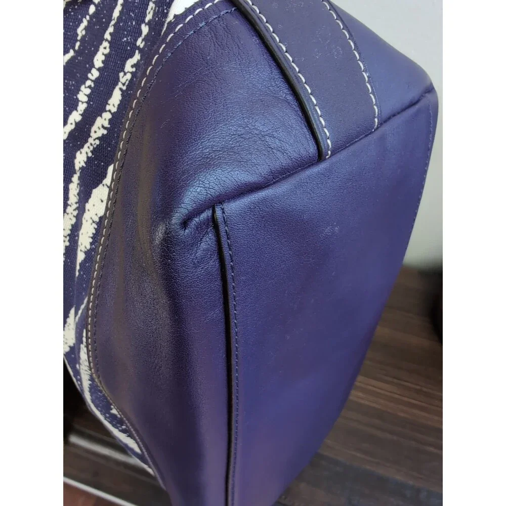 Coach | Bags | Coach Legacy Zebra Print Zip Duffle Bag 234 Marine ...